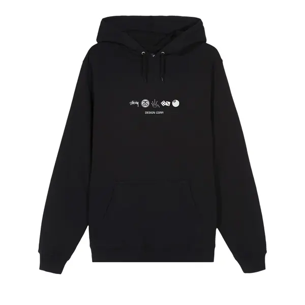 StÜssy Global Design Corp. Hoodie - Black