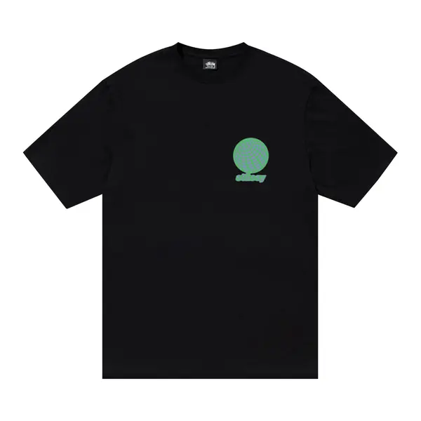 StÜssy 8 Ball Grid Tee - Black