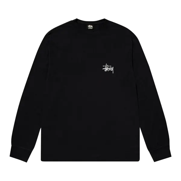 StÜssy Basic Long-sleeve Tee - Black