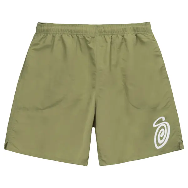 StÜssy Curly S Water Short 'sage - Green