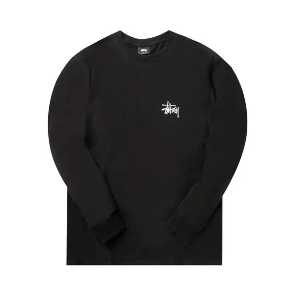 StÜssy Basic Long-sleeve Tee - Black