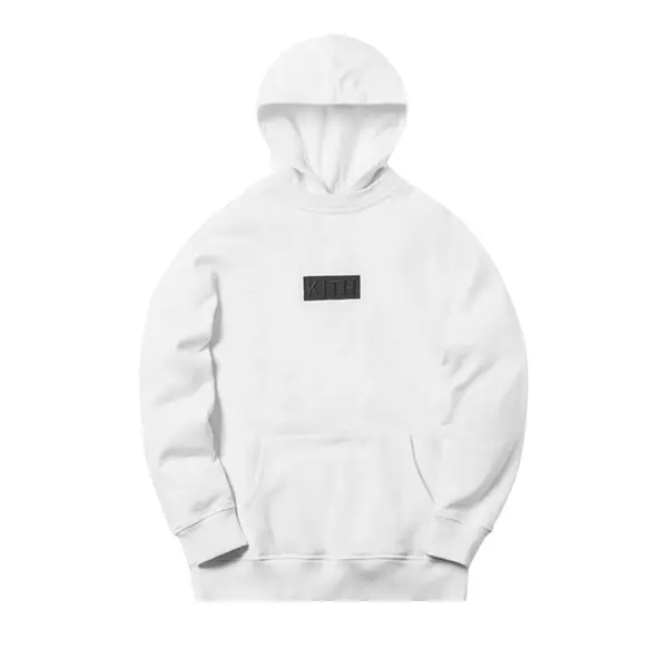 Kith Classic Logo Williams Ii Hooded Sweatshirt - White