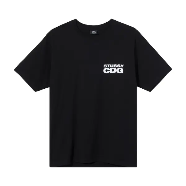 StÜssy X Comme Des Garçons Surfman T-shirt - Black