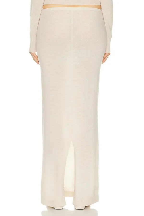 Eterne Emma Skirt - Oatmeal