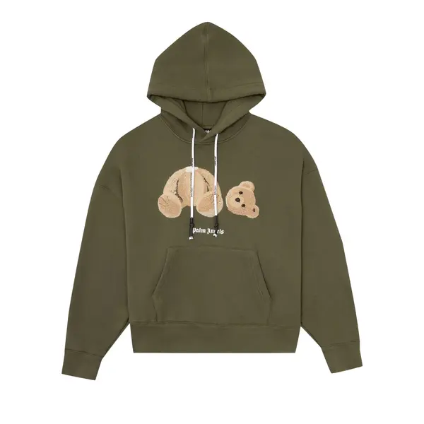 Palm Angels Bear Hoodie - Green