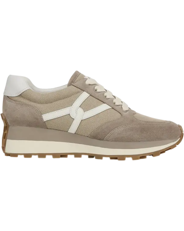 Veronica Beard Valentina Sneakers - Cobblestone