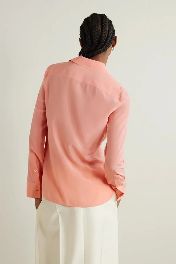 Stella McCartney Silk Crepe De Chine Shirt