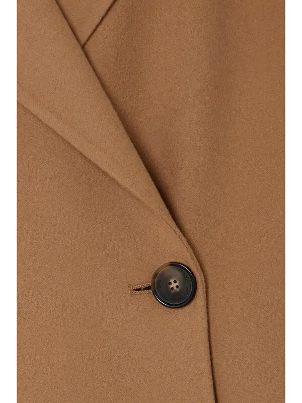 Stella McCartney Iconic Double-breasted Wool Coat - Brown