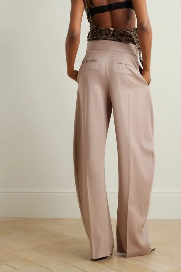 Attico Gary Wool-twill Pants