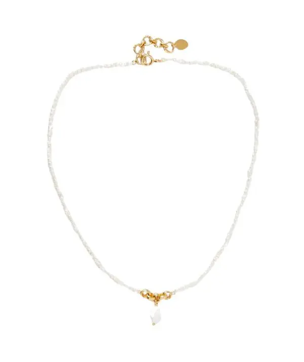 Pacharee Prado Gold Vermeil Pearl Necklace