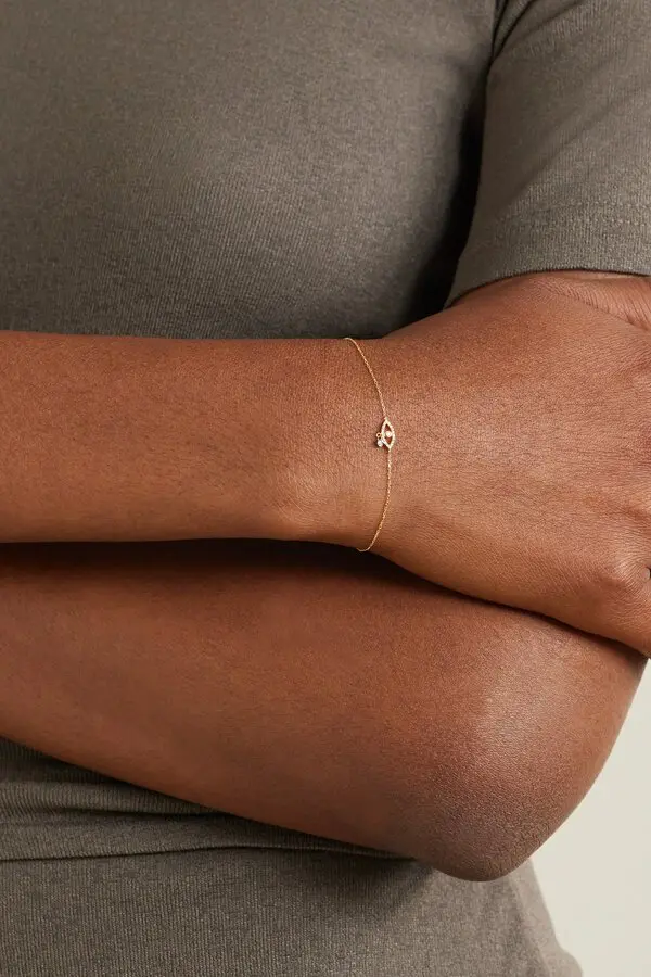 PERSEE Evil Eye Diamond Bracelet