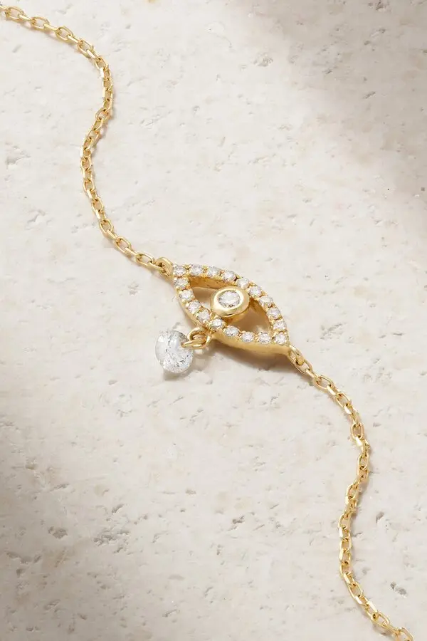 PERSEE Evil Eye Diamond Bracelet