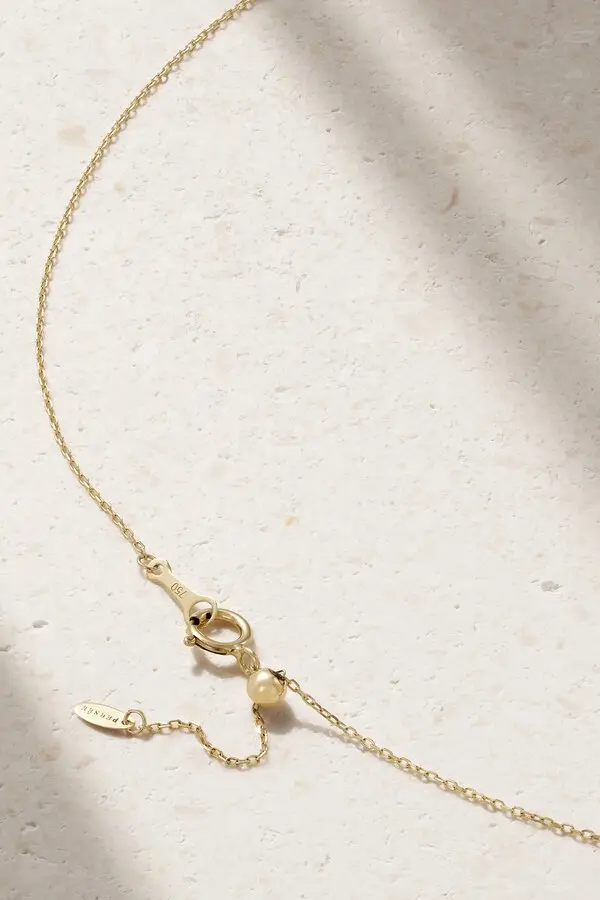 PERSEE Evil Eye Diamond Necklace