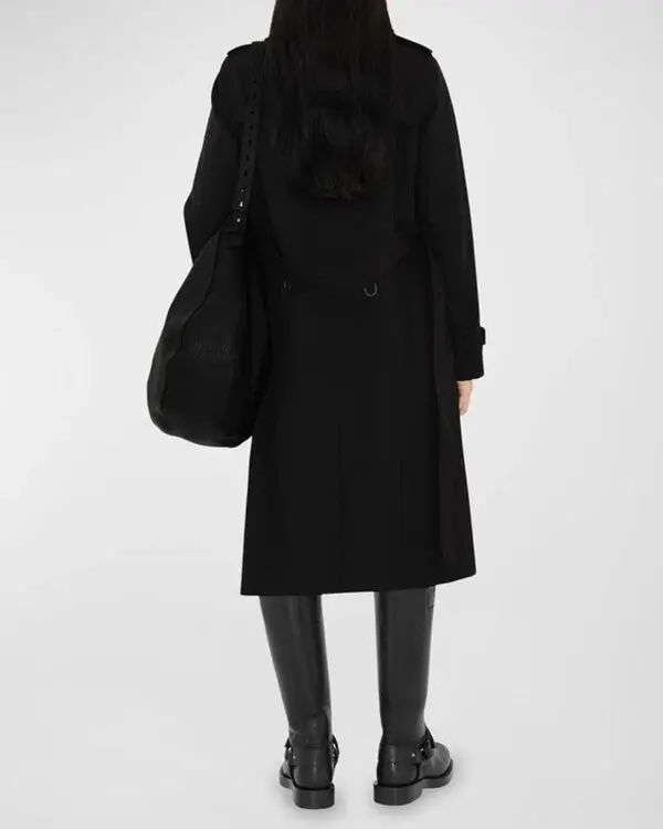 Burberry Kensington Organic Belted Trench Coat