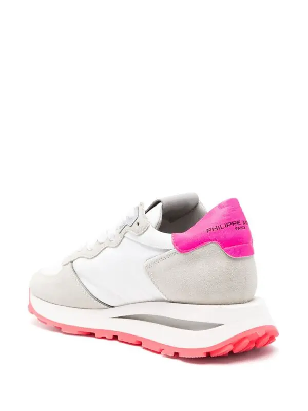 Philippe Model Tropez Haute Lace-up Sneakers - White