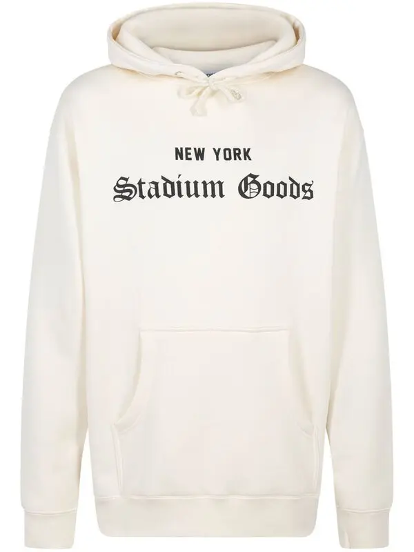 STADIUM GOODS Nyc Paper Natural White Hoodie