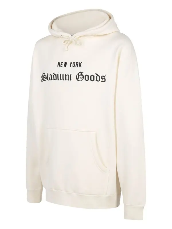 STADIUM GOODS Nyc Paper Natural White Hoodie