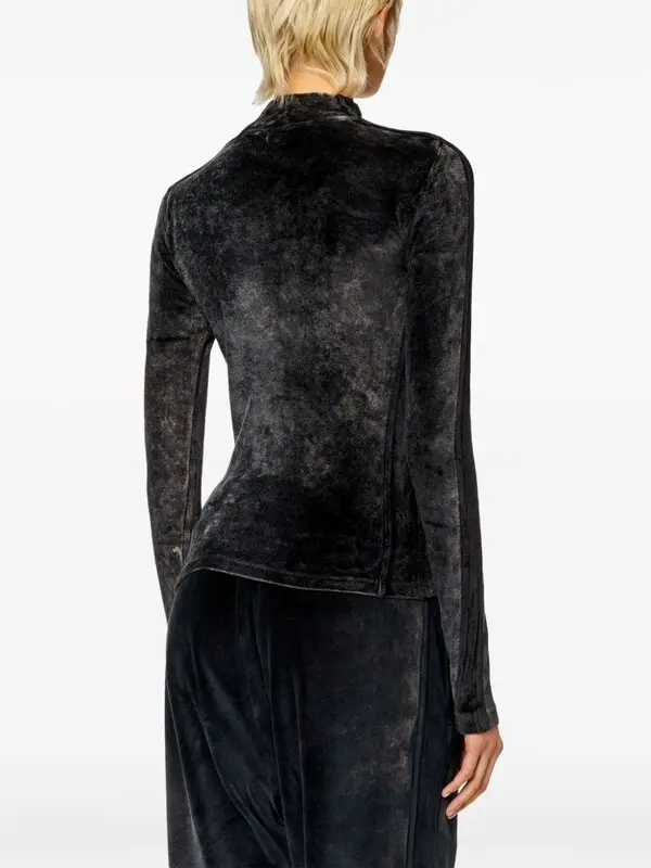DIESEL® T-slim-n1 Logo-embellished Top