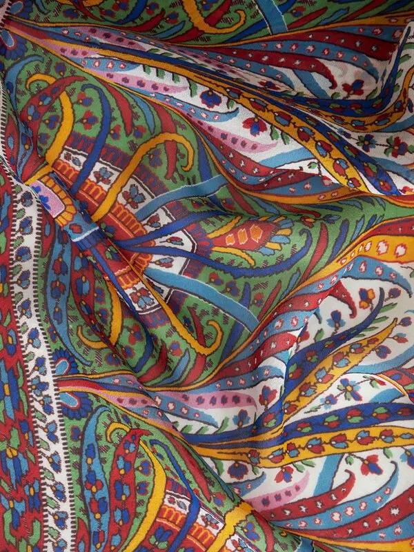 Etro Paisley-print Silk Tunic