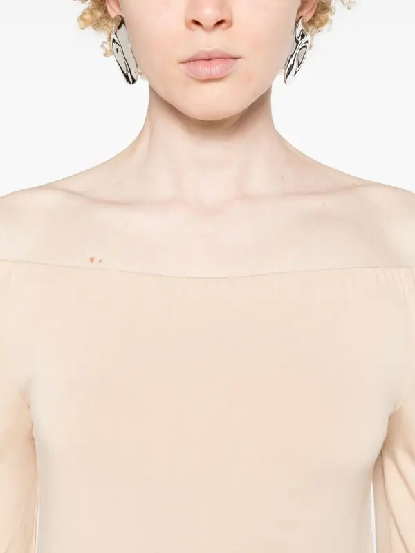 IOANA CIOLACU Off-shoulder Bodysuit - Neutrals