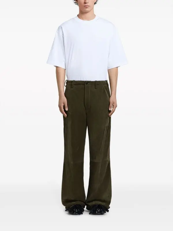 Marni Wide-leg Trousers - Black