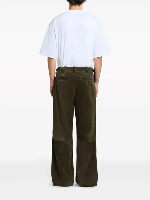 Marni Wide-leg Trousers - Black