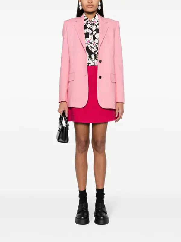 MSGM Notched-lapels Single-breasted Blazer
