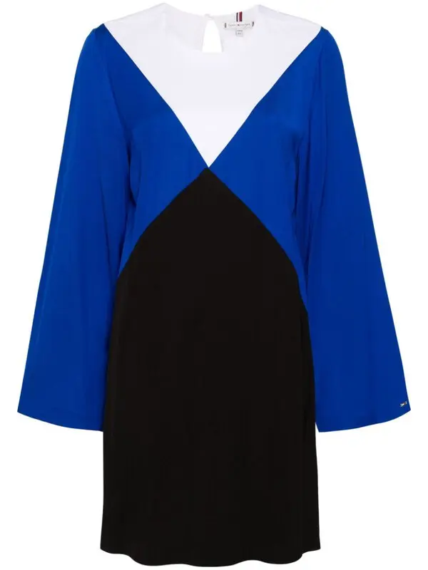 Tommy Hilfiger Colour-block Midi Dress