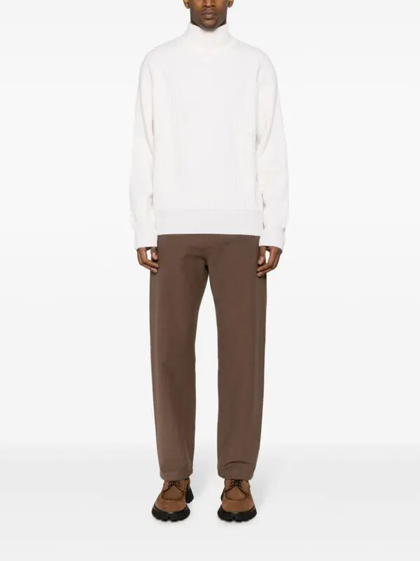 Le Kasha Ribbed Organic Cashmere Jumper