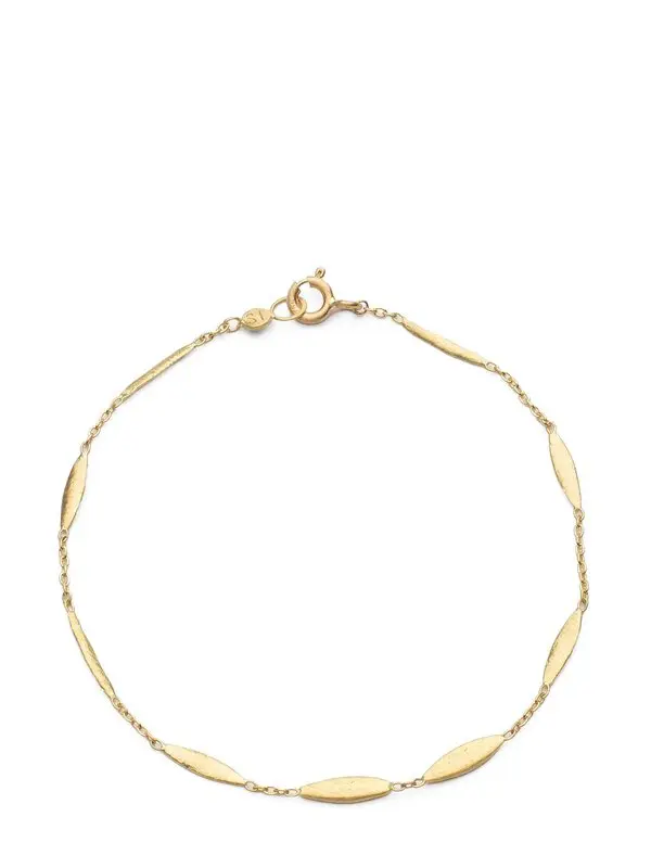 Sia Taylor 18kt Yellow Grass Seeds Bracelet - Gold