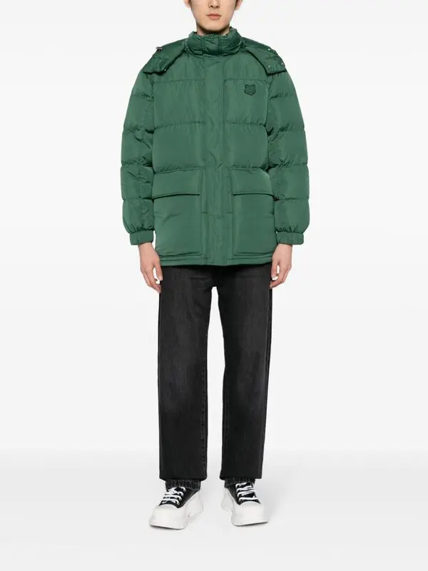 Maison Kitsuné Fox-patch Padded Coat