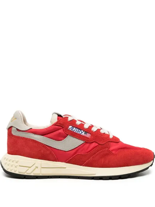 AUTRY Reelwind Suede Sneakers - Red