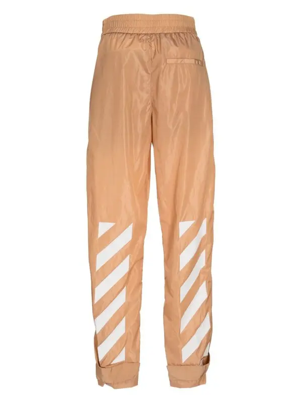 Off-White Logo-print Track Pants - Brown