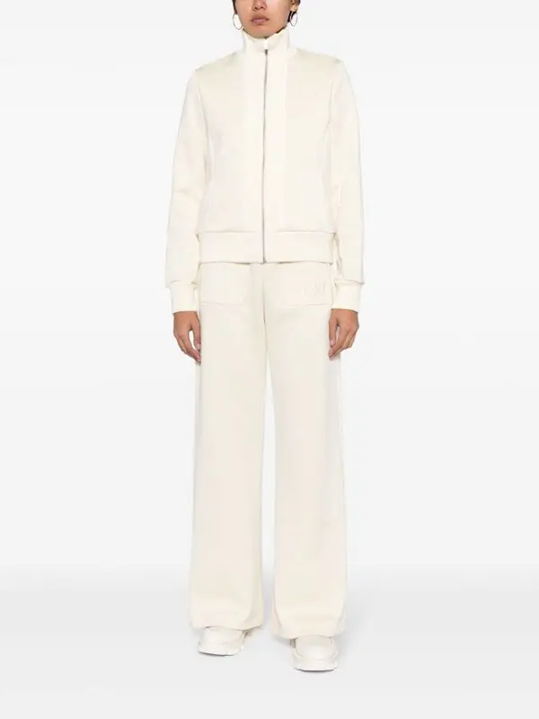 Off-White Logo-embroidered Flared Track Pants
