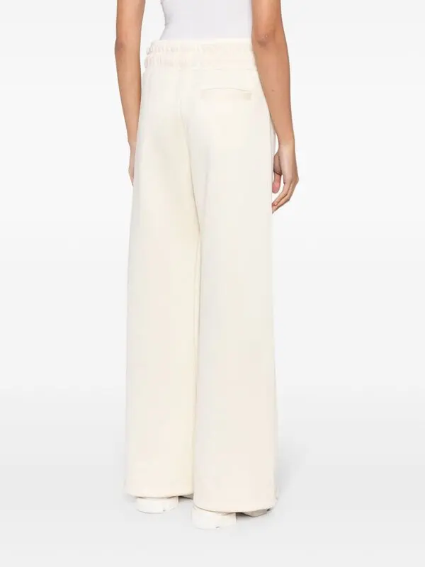 Off-White Logo-embroidered Flared Track Pants