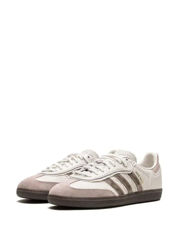 Adidas X Nice Kicks Samba Consortium Cup Sneakers - Neutrals