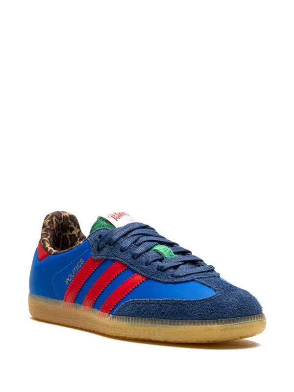 Adidas X Sneaker Politics Samba Consortium Cup Sneakers - Blue