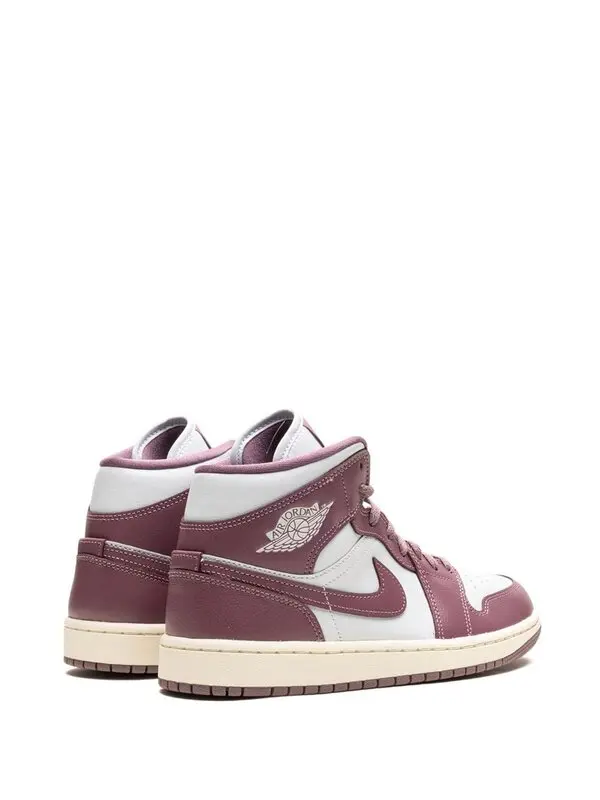 JORDAN Air 1 Mid Sky J Mauve Sneakers - White