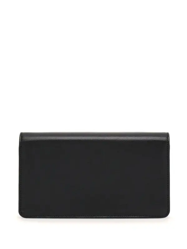 FERRAGAMO Double Gancini Mini Shoulder Bag - Black