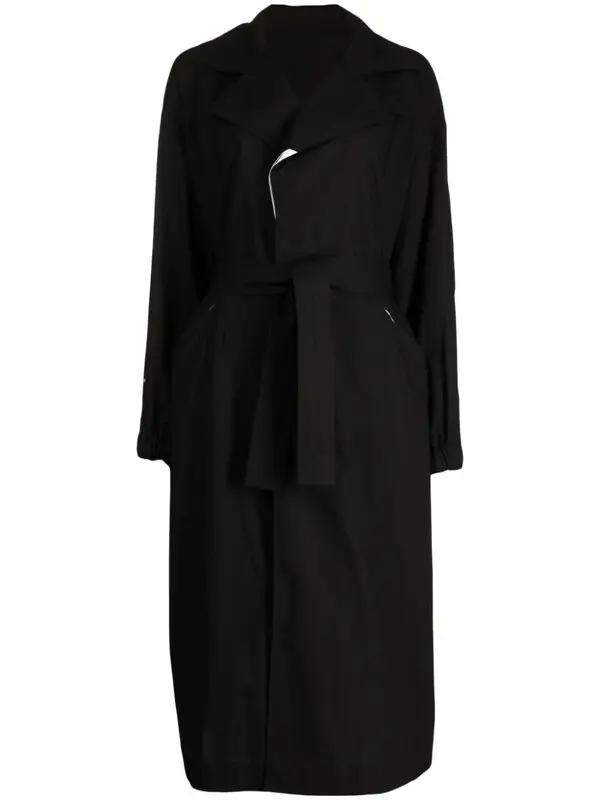 Yohji Yamamoto Belted Trench Coat