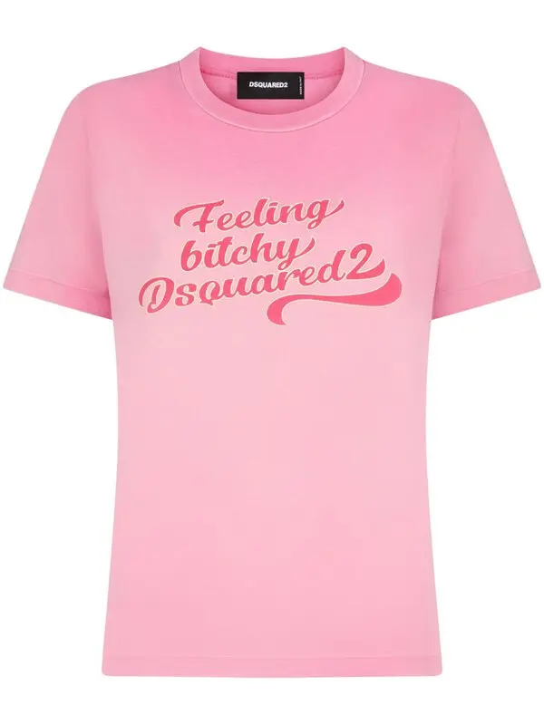 Dsquared2 Logo-print Round-neck T-shirt