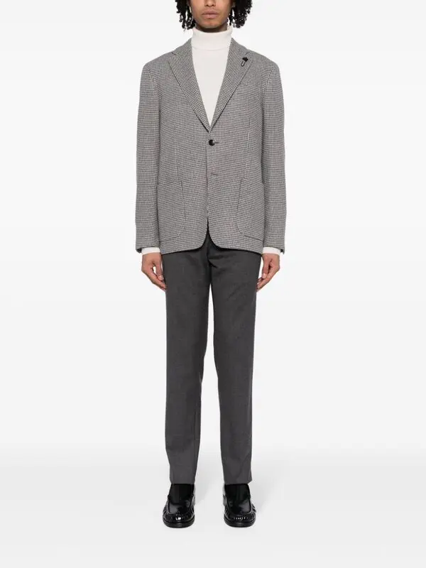 LARDINI Tailored Tapered Trousers