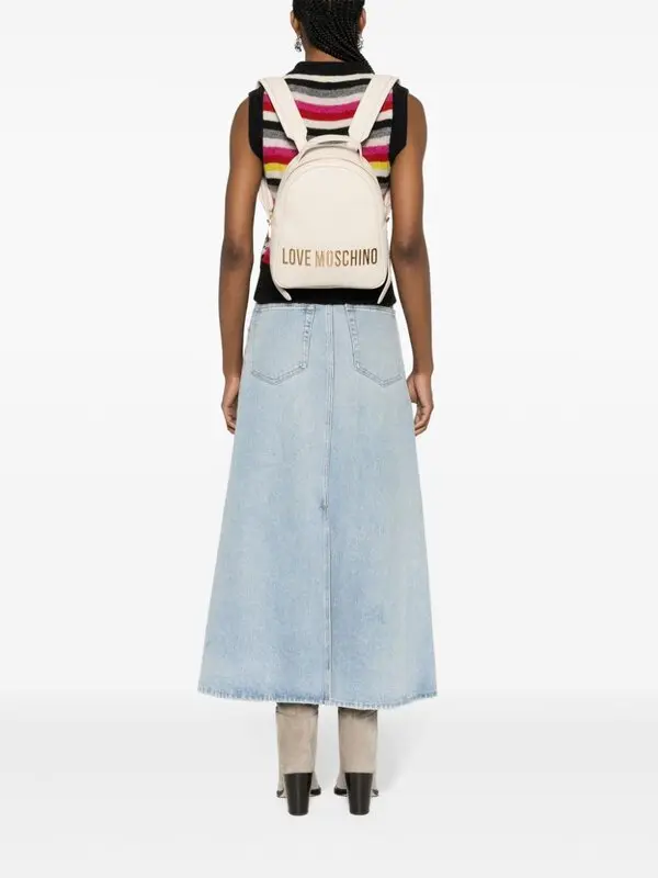 Moschino Logo-lettering Backpack