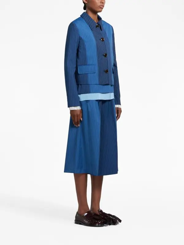 Marni Pinstripe Virgin Wool Jacket