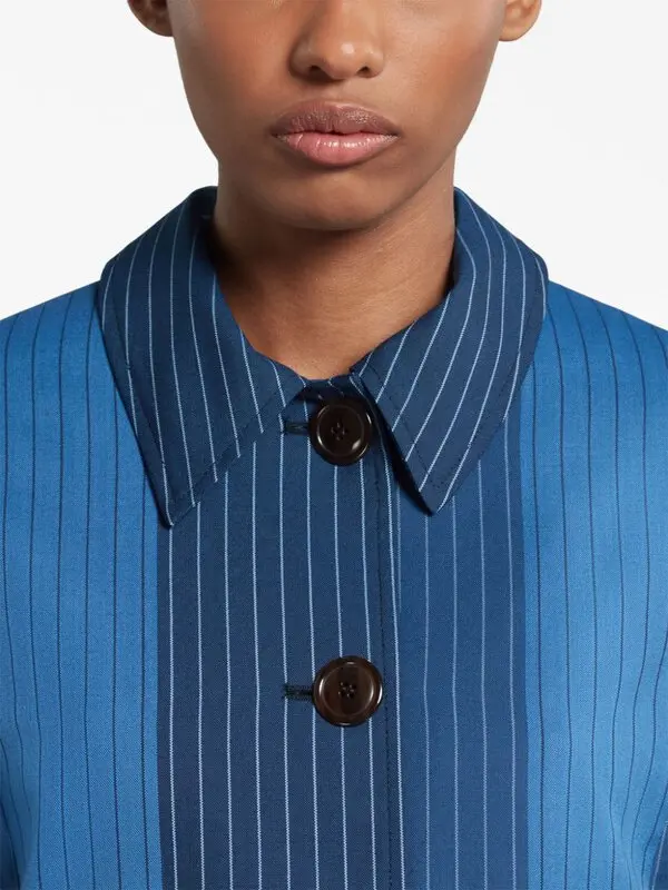 Marni Pinstripe Virgin Wool Jacket