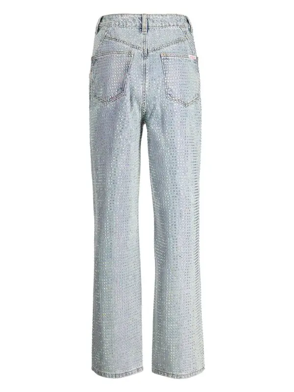 SELF-PORTRAIT Mid-rise Flared Jeans