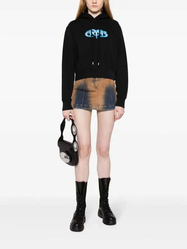 AMBUSH Logo-print Cotton Hoodie