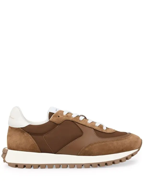GIANVITO ROSSI Panelled Sneakers - Brown