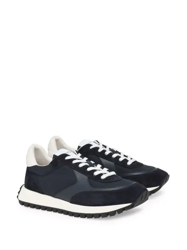 GIANVITO ROSSI Panelled Sneakers - Blue
