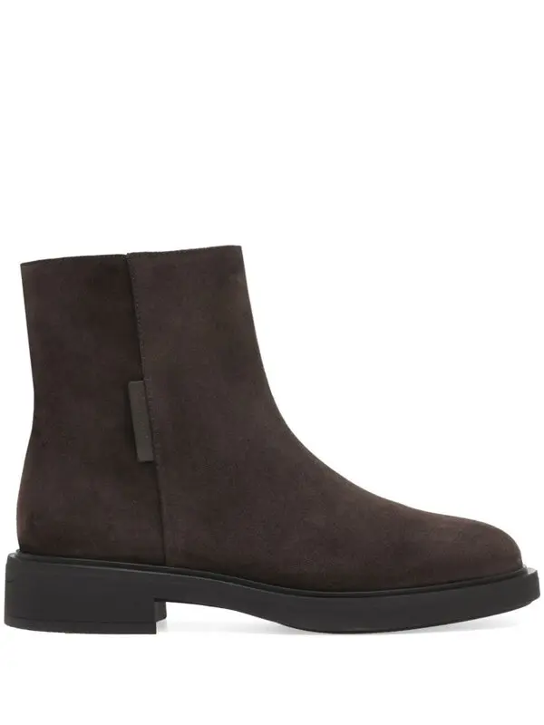 GIANVITO ROSSI Lexington Suede Boots - Brown